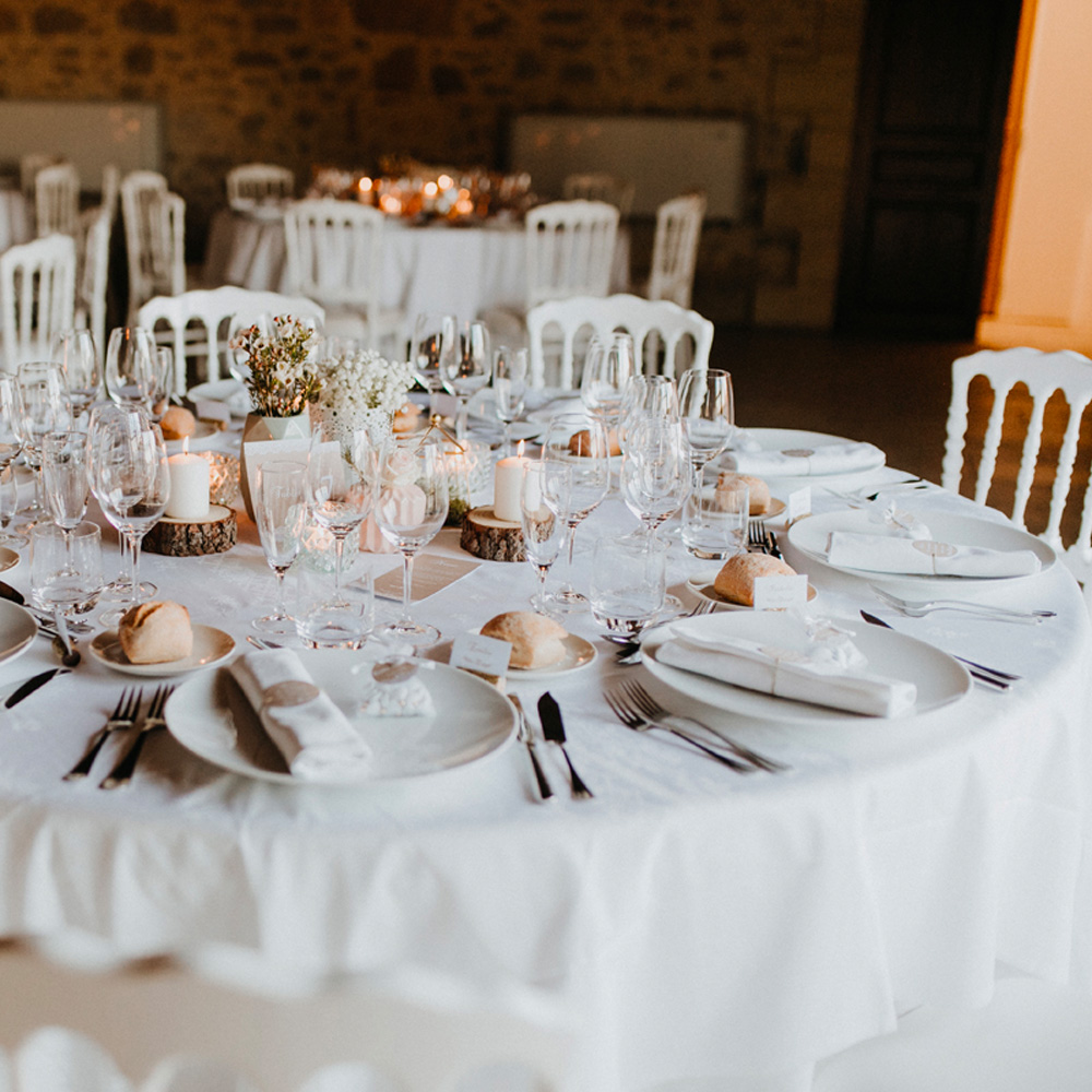 Table ronde 178cm - Fête des souvenirs